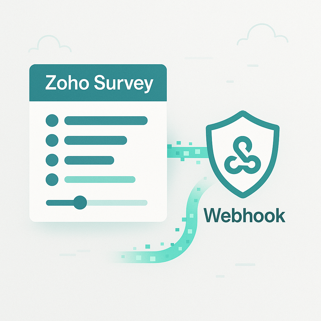 Zoho Survey: Zoho CRM Webhook - Joel Lipman .Com